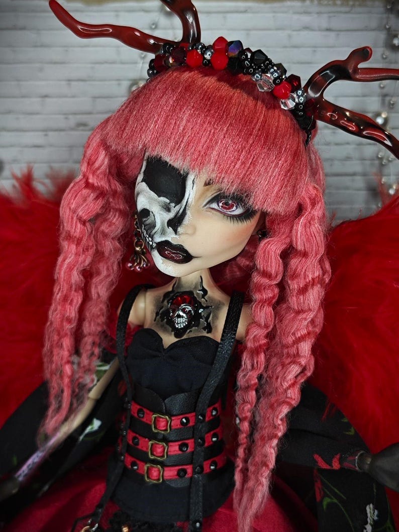 Monster High OOAK Repaint Doll Custom Headmistress Bloodgood - Etsy