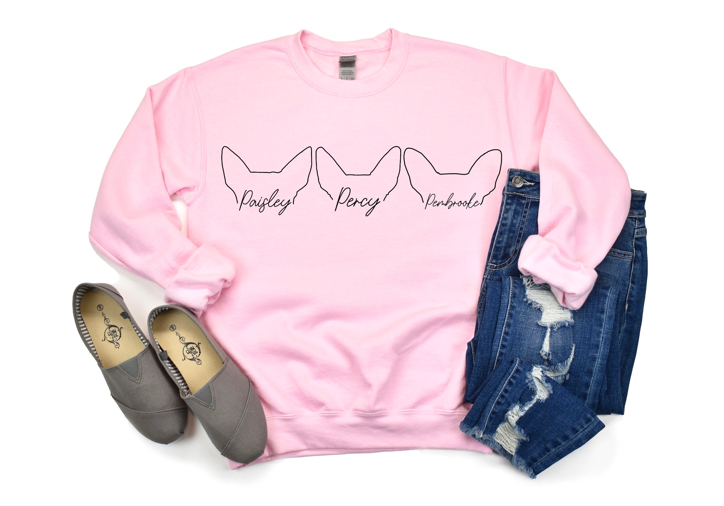 Personalized Dog or Cat Ear Sweater - Etsy