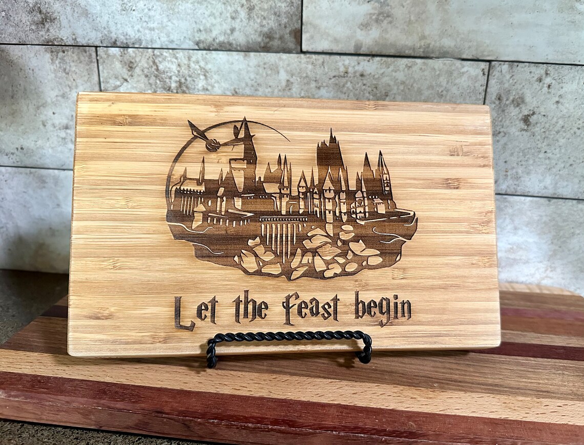 Magic Castle Cutting Board Display Board Kitchen - Etsy