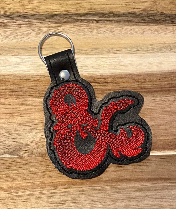 Dungeons & Dragons Ampersand Dnd Keychain Keyfob - Etsy