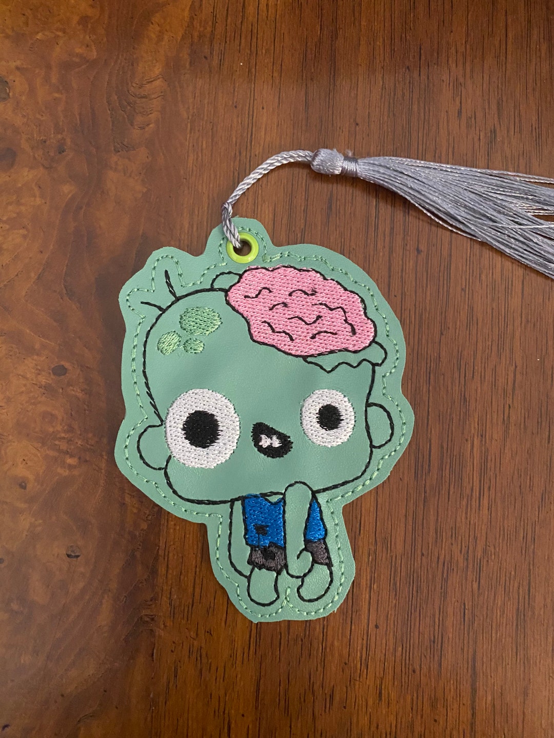 Zombie Bookmark Horror Halloween Lectura - Etsy España