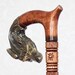 Hand Carved Walking Stick Fox With Craft Handle and Staff - Etsy