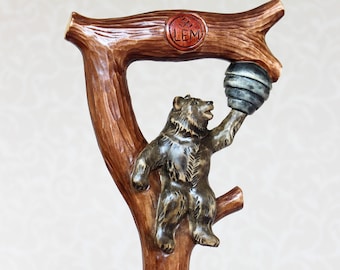 Bear cane | Etsy