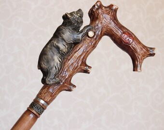 Bear cane | Etsy