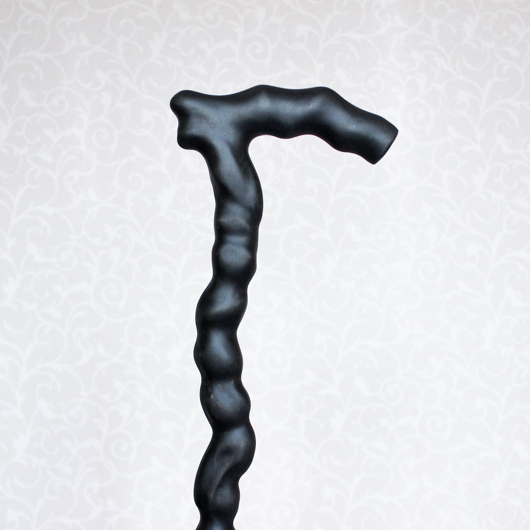 Hand Carved Wooden Walking Cane, Custom Emperor Palpatine Style - Etsy