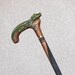 Crocodile Walking Cane Hand Carved Wooden Cane Handle With Alligator ...
