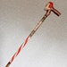 Christmas Cane With Santa Hand Carved Handle and Shaft Custom - Etsy