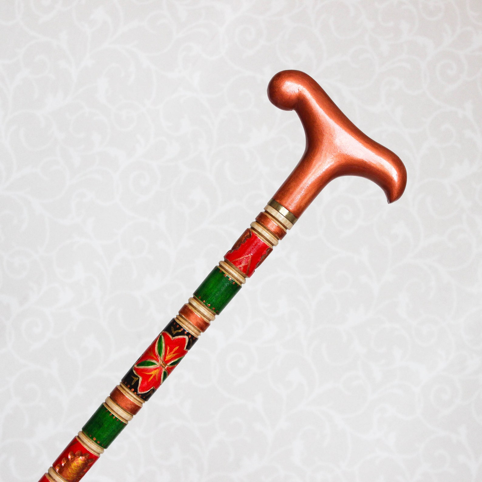 Elegant Custom Cane for Women Hand Carved Walking Cane With - Etsy