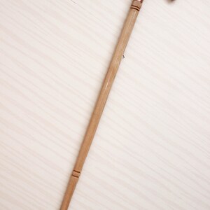 Cane of Ash Wood Stable and Strong Cane With a Copper Ring is Suitable ...