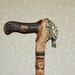 Turtle Hand Carved Wooden Cane Walking Stick With Craft Handle - Etsy UK