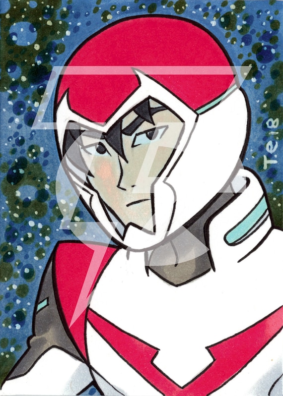 Voltron Keith Original Sketch Card | Etsy