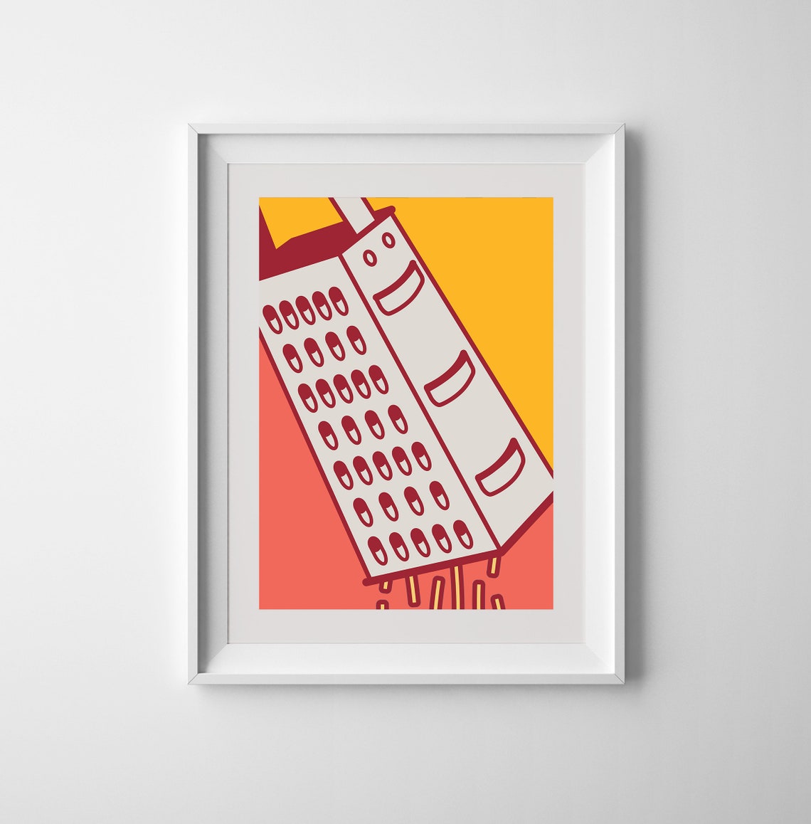 Set of 3 Grater Spatula Pyrex Jug Kitchen Pop Art Printable Print ...