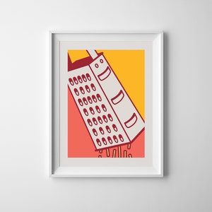 Set of 3 Grater Spatula Pyrex Jug Kitchen Pop Art Printable Print ...