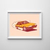 Los Angeles Lakers Basketball Court Printable Downloadable Wall Art ...