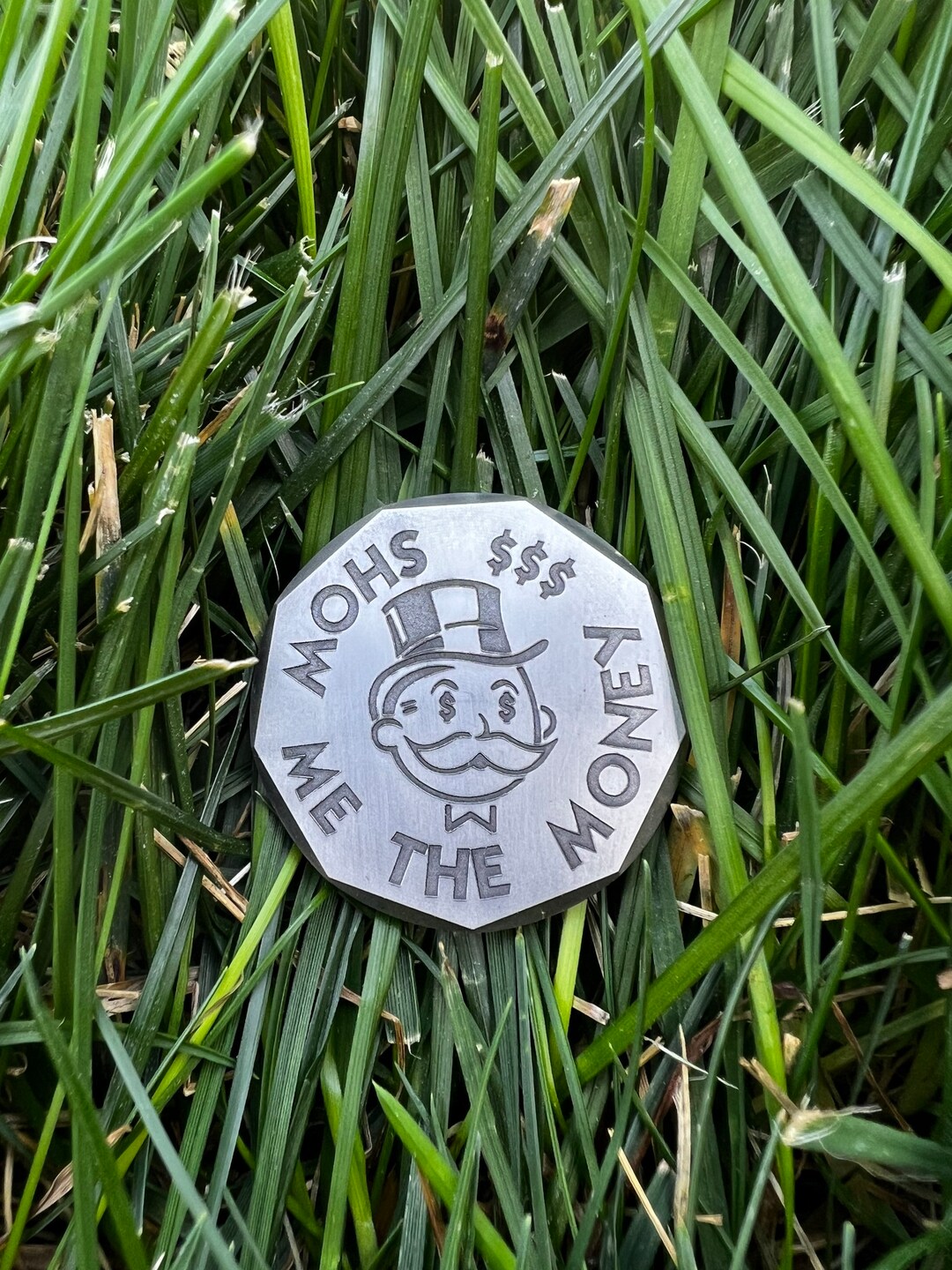 Show Me the Money Golf Ball Marker / Coin With Personalized QR Code - Etsy