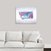 Montana State Flower Bitterroot Watercolor State Flower Canvas Wall Art ...