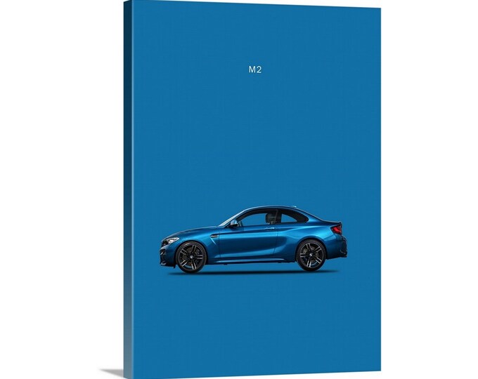 BMW M2 Canvas Wall Art Print - Etsy