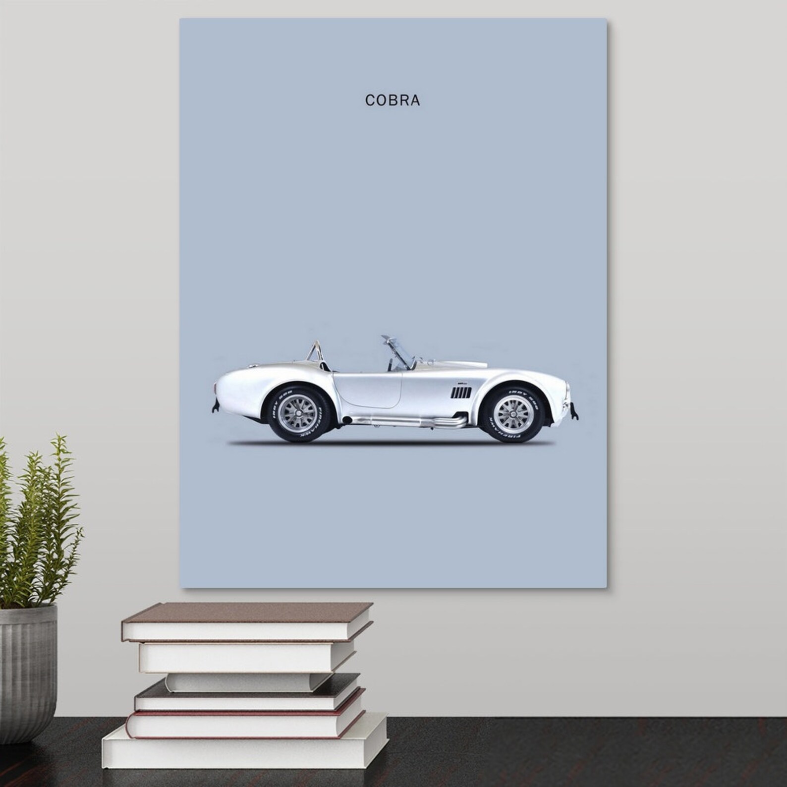 Shelby Cobra 65 Canvas Wall Art Print - Etsy
