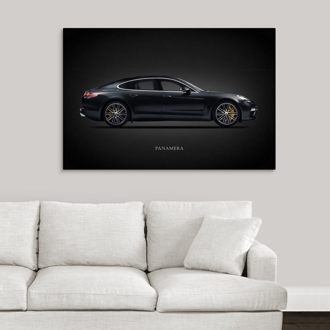 Porsche Panamera Canvas Wall Art Print | Etsy