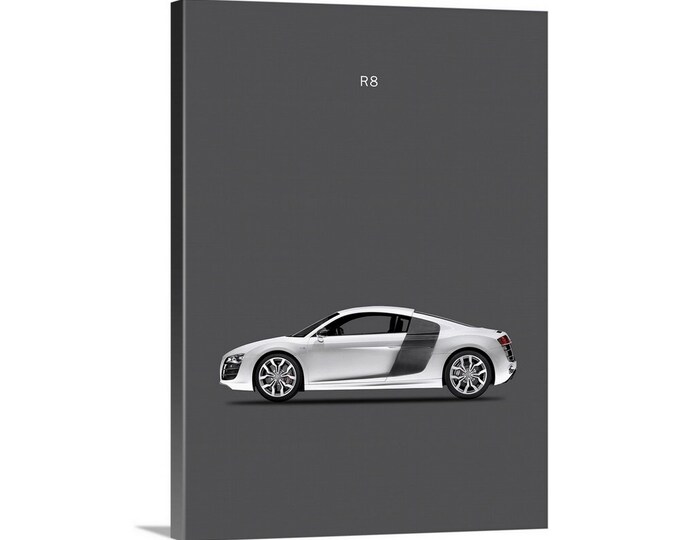 Audi R8 Canvas Wall Art Print - Etsy