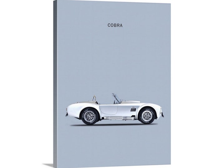 Shelby Cobra 65 Canvas Wall Art Print - Etsy