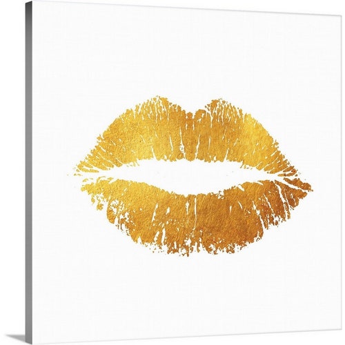 Lips Wall Art Contemporary Art Modernism Print on Canvas - Etsy