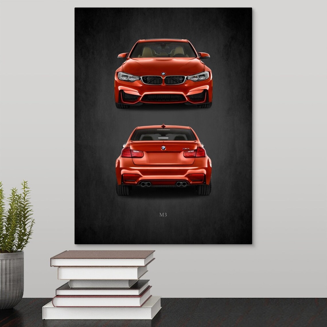 BMW M3 Canvas Wall Art Print - Etsy