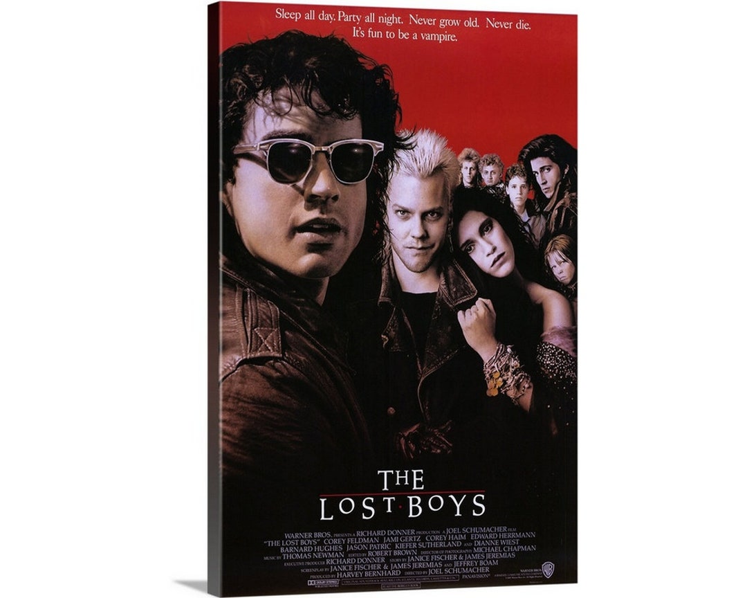 The Lost Boys Movie / Show 1987 Home Theater Canvas Wall Art Print - Etsy