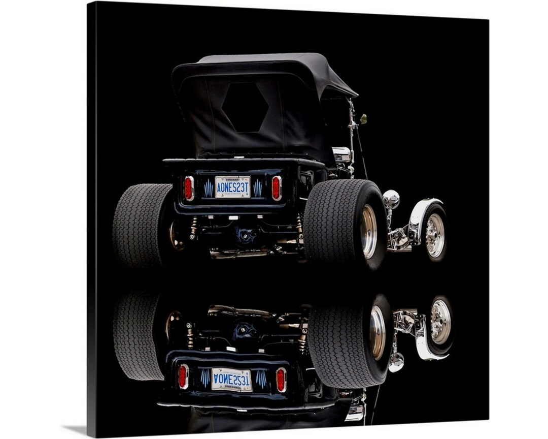 1923 Model T Hot Rod Canvas Wall Art Print - Etsy