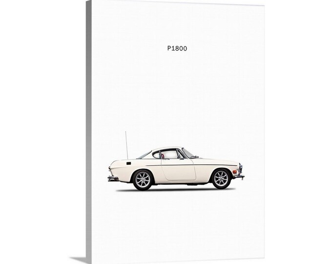Volvo P1800 Canvas Wall Art Print - Etsy