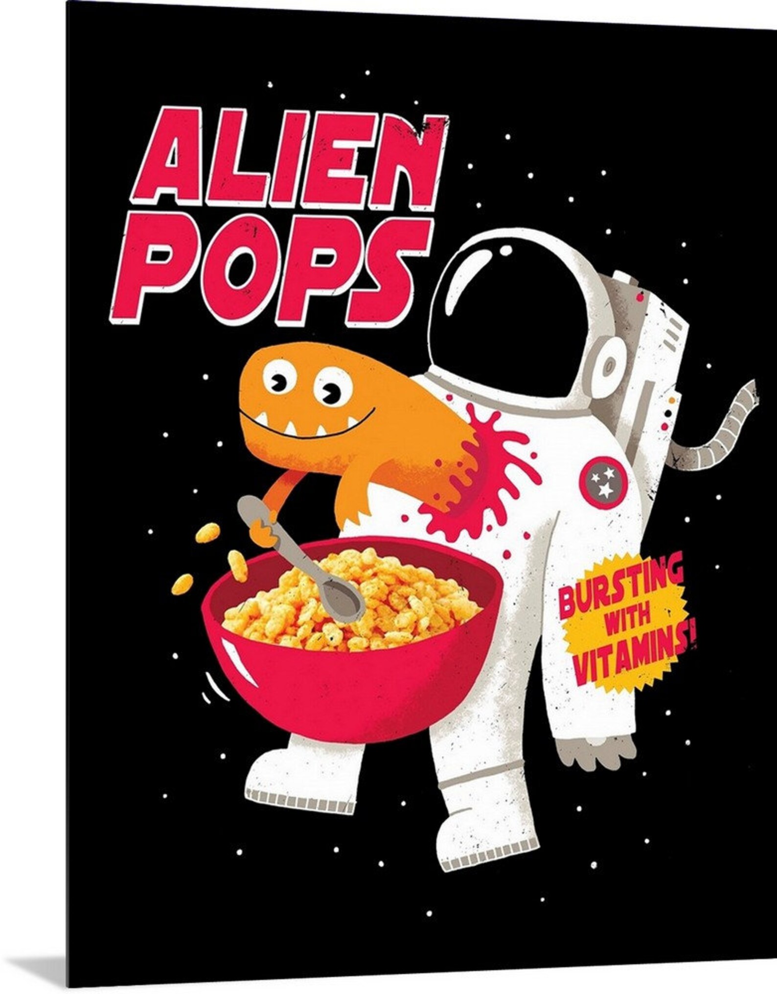 Alien Pops Metal Wall Art Print 16x20 - Etsy