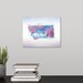 Montana State Flower Bitterroot Watercolor State Flower Canvas Wall Art ...