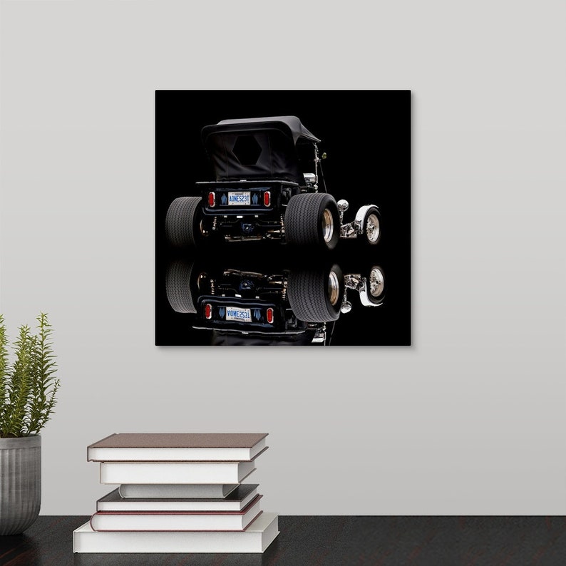 1923 Model T Hot Rod Canvas Wall Art Print - Etsy