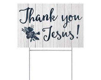 Thank You Jesus Sign - Etsy