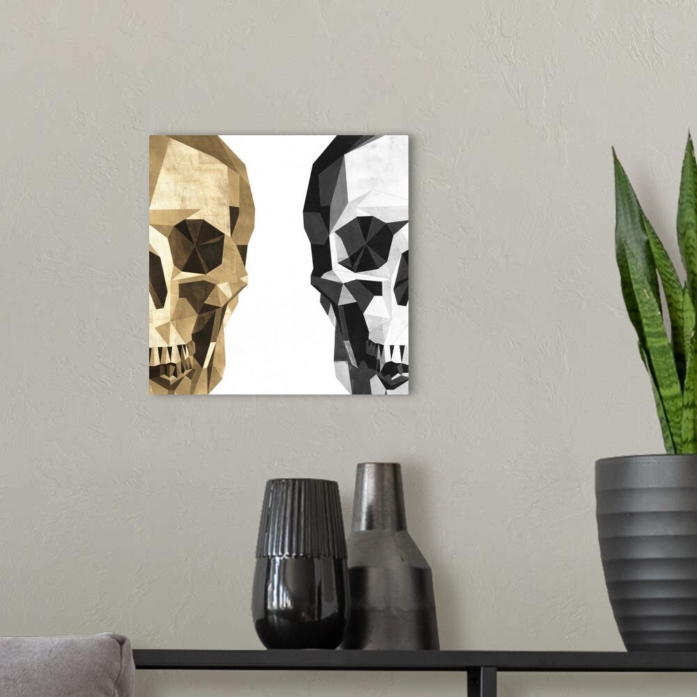 Metallic Relic Metal Wall Art Print 12x12 - Etsy