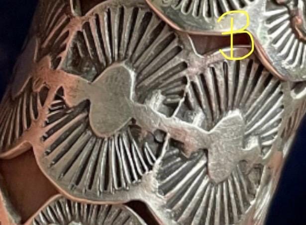 Stamped Sterling Silver Ring - Etsy