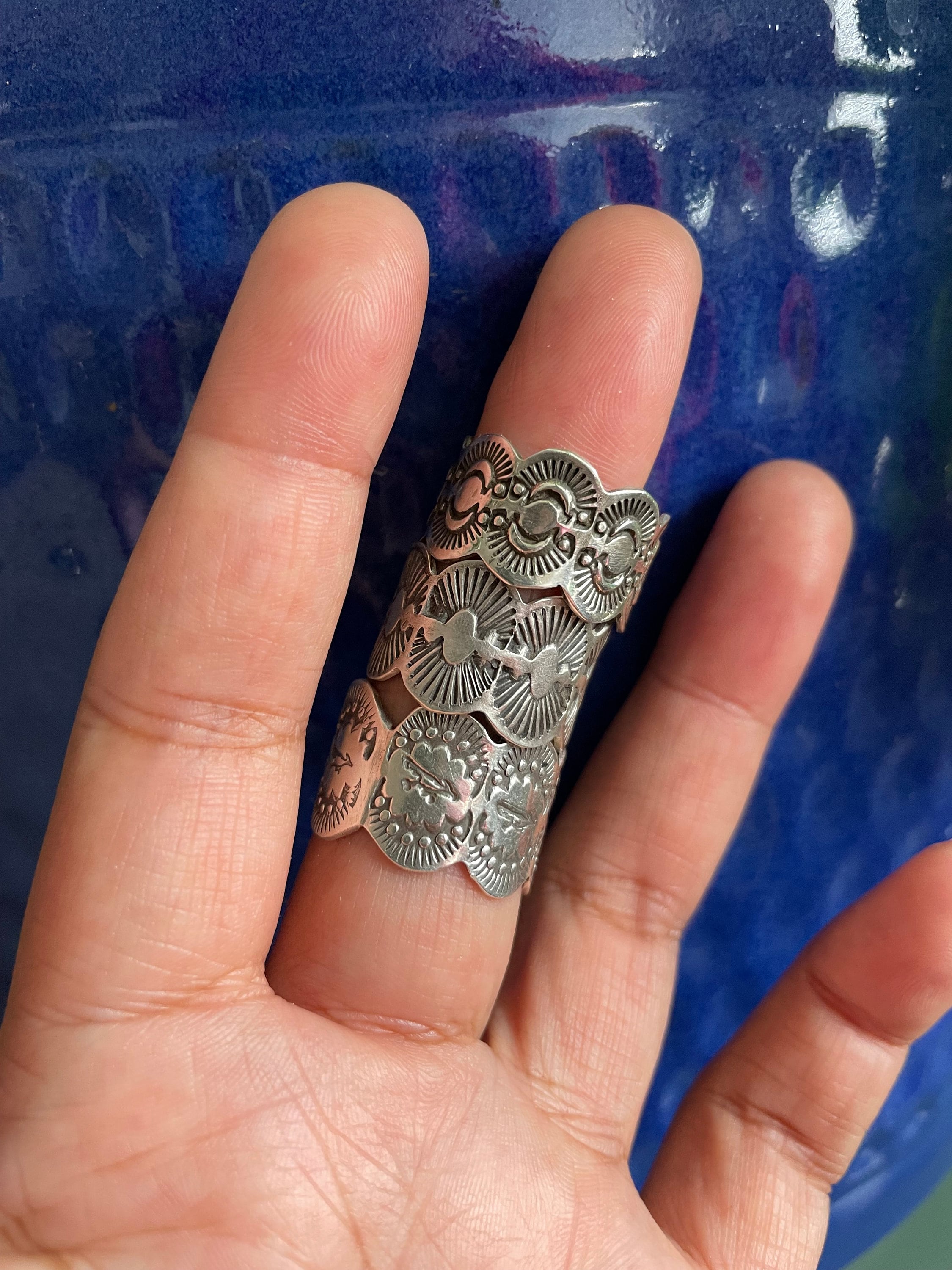 Stamped Rings - Etsy