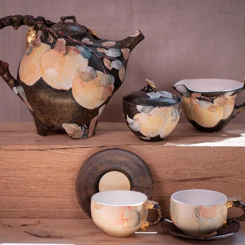 Modern Tea Set - Etsy