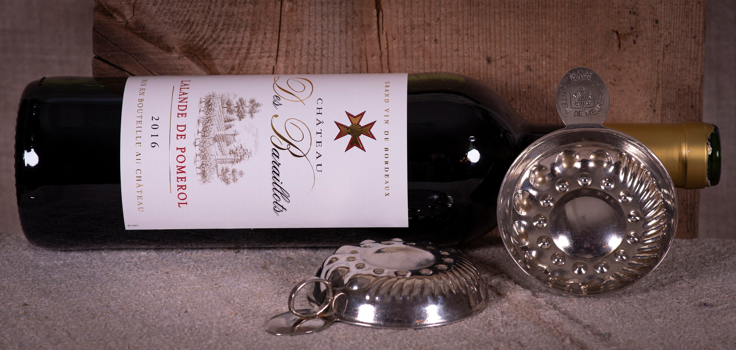 French Chateau De Meursault + Sommelier Cup + Tastevin + Wine Tasting ...