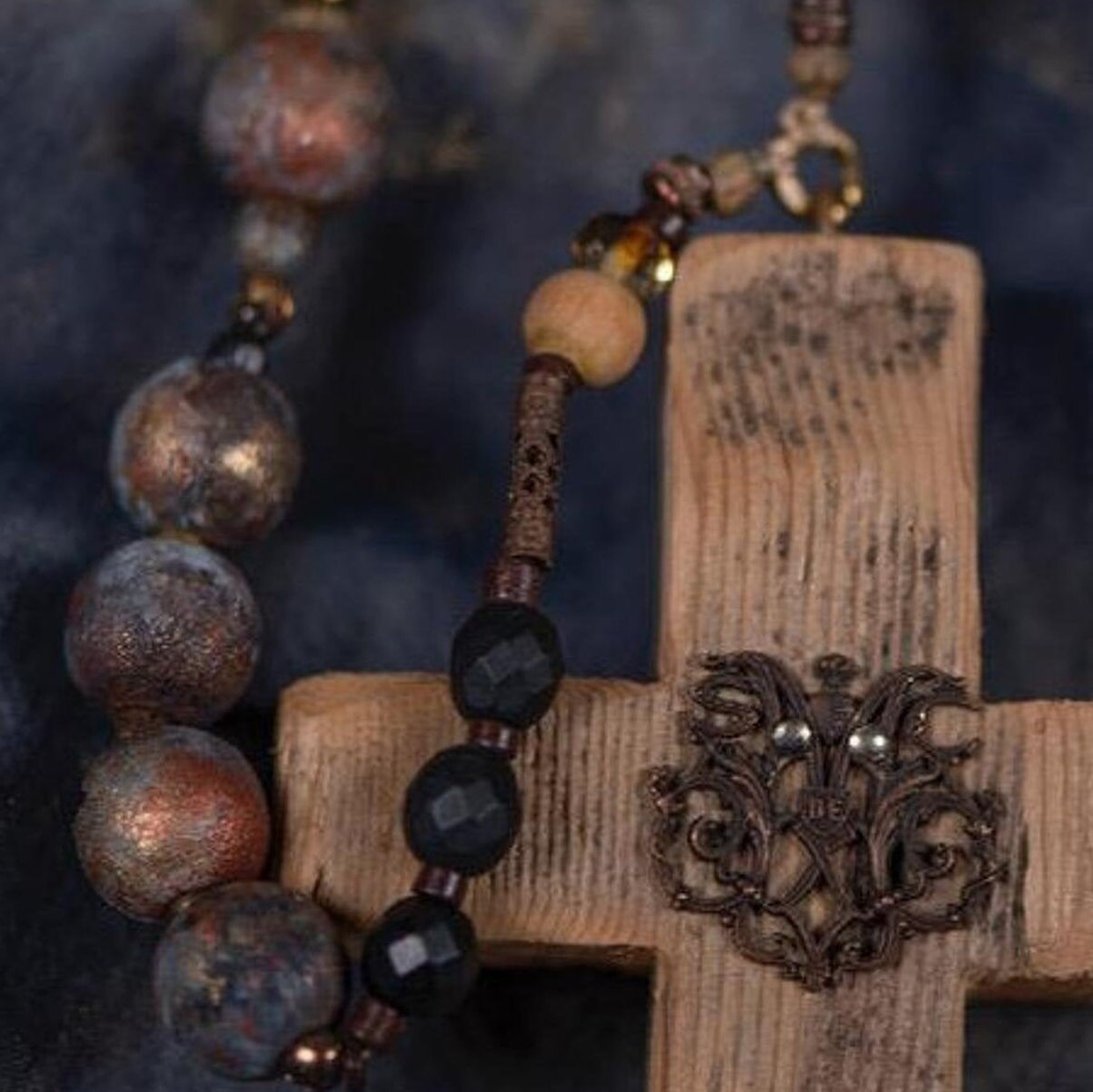 Hand Made Cross Sacred Heart Cross Reclaimed Wood Cross Large Prayer ...