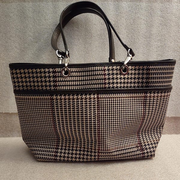 Plaid Handbags - Etsy