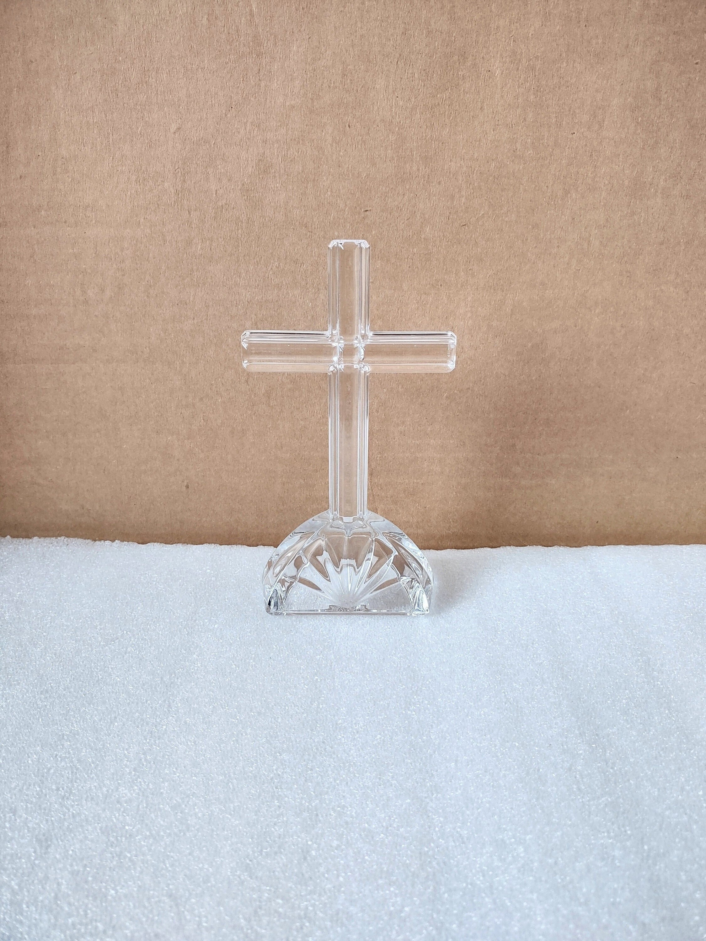 Glass Standing Crosses