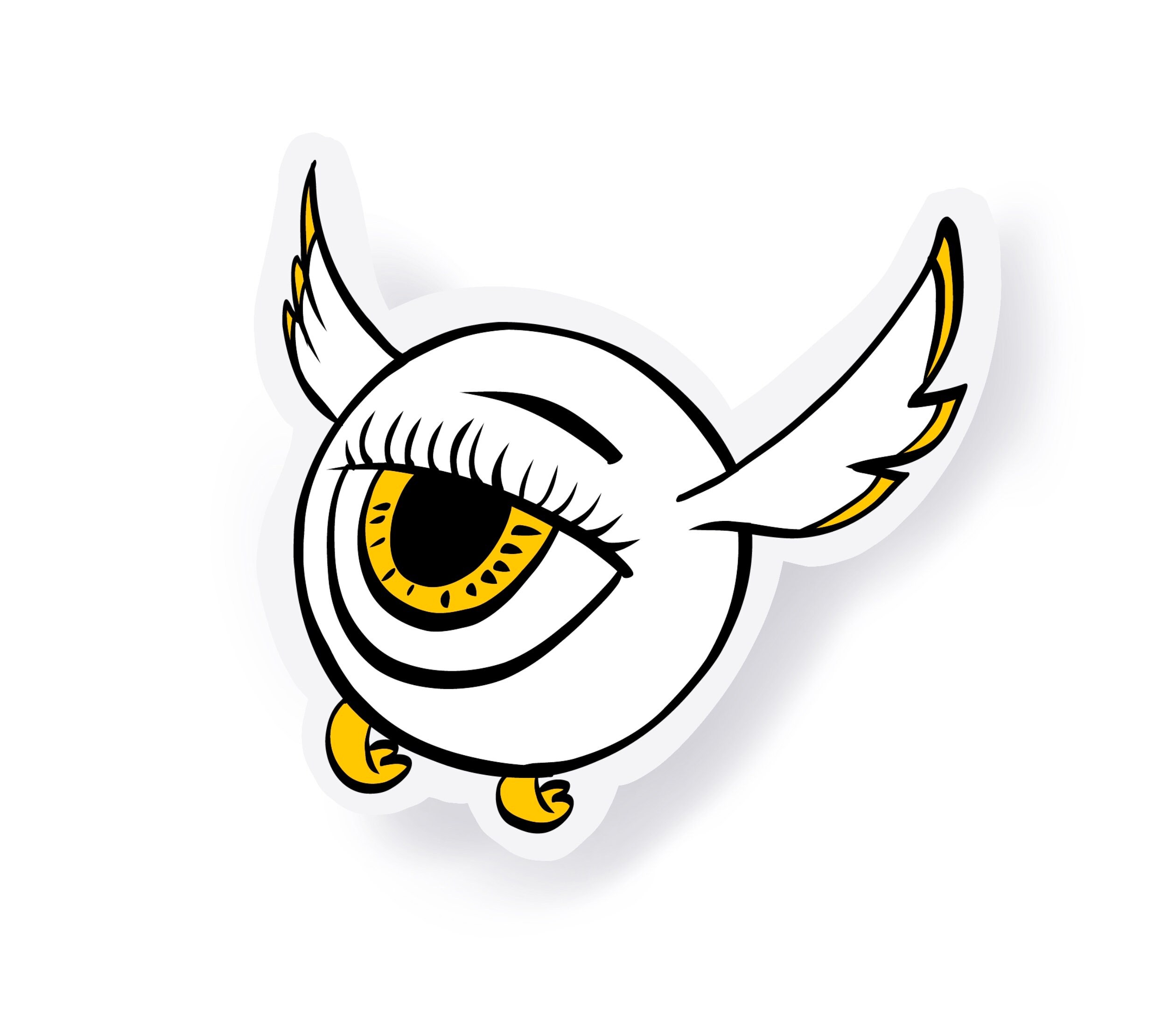 Flying Eyeball Tattoo Designs