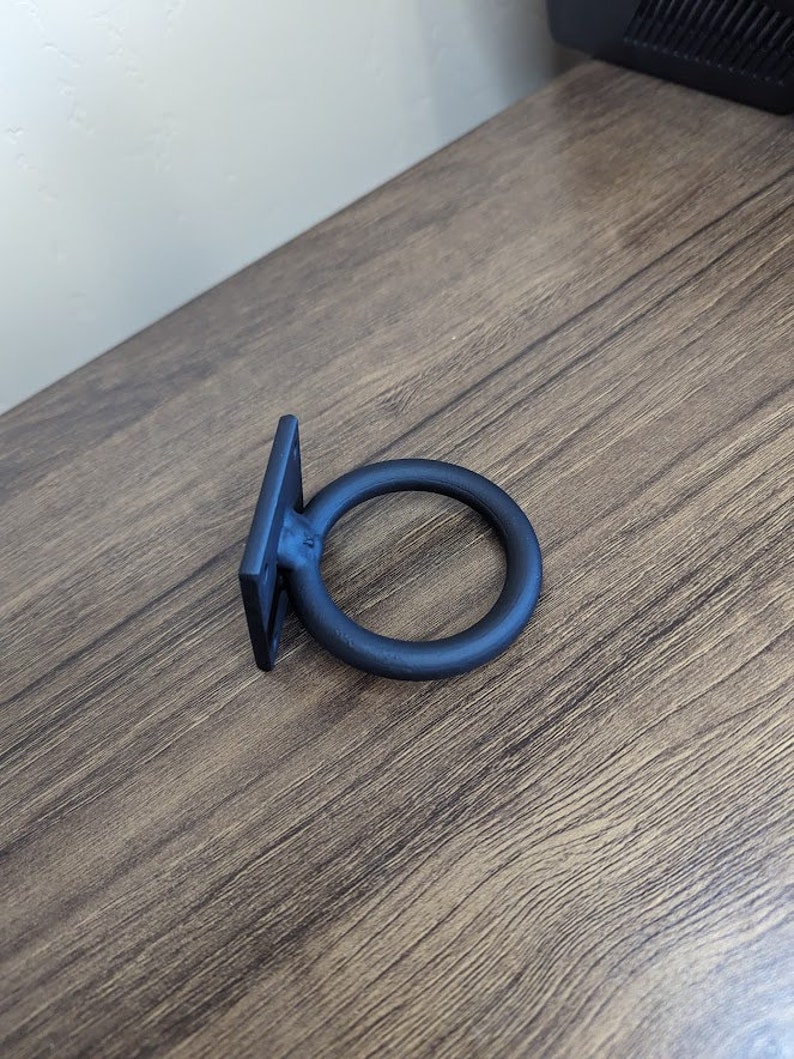 Wrought Iron Ring Hanger, Heavy Duty Wall Mount, Plant Hanger - Etsy