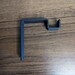 Square Rod Drapery Brackets, 1-PAIR Handmade Heavy Duty Modern Iron ...