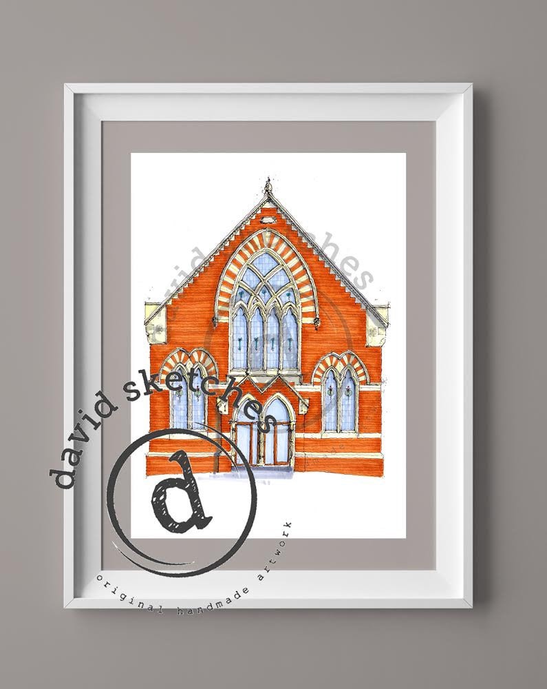 Pen & Ink Drawing & Illustration Art & Collectibles Art print by David ...