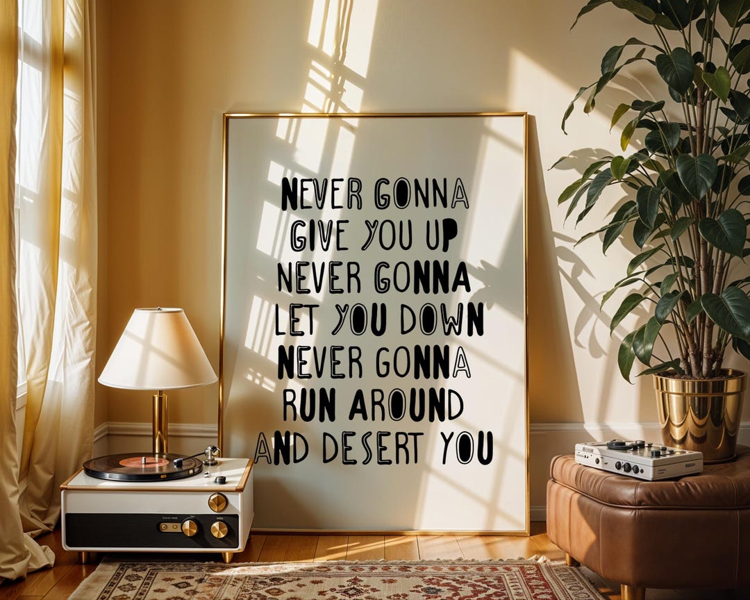 Rick Rolled, Artful Funny, Rick Astley, Rickroll, Never Gonna Give You ...