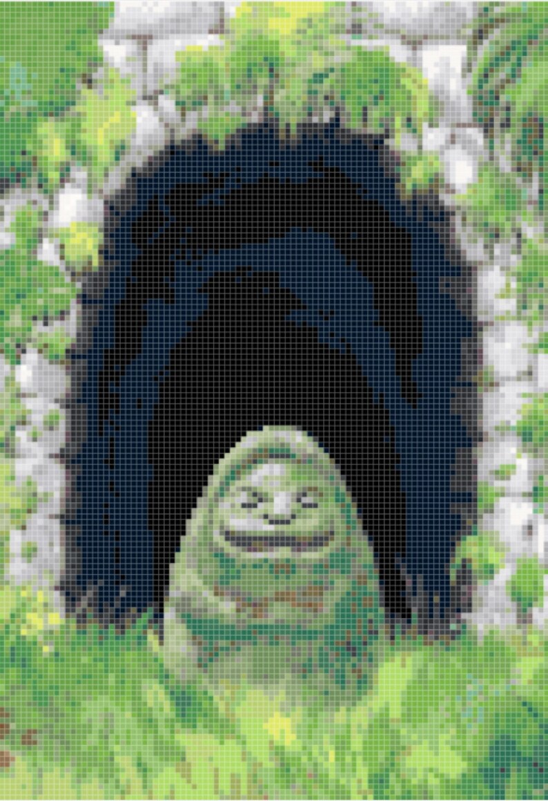 Spirited Away Dosojin Stone Cross Stitch Pattern Studio Ghibli - Etsy