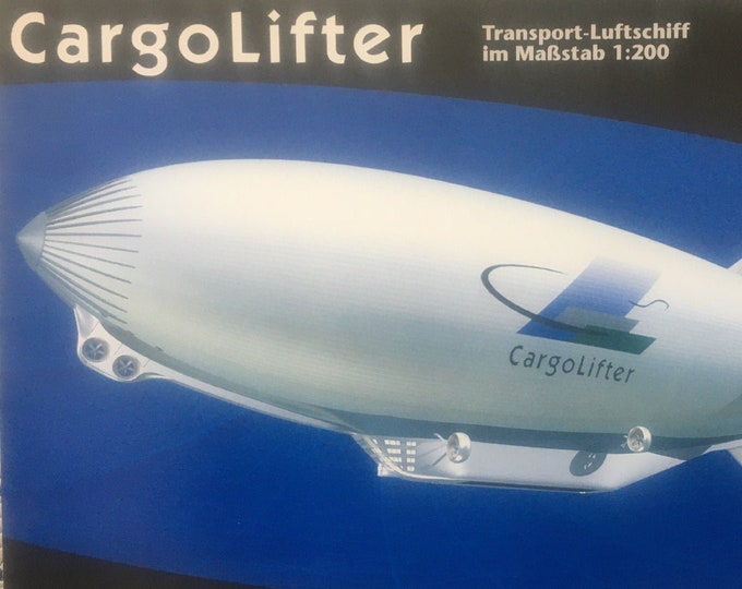 Cargolifter Paper Model - Etsy