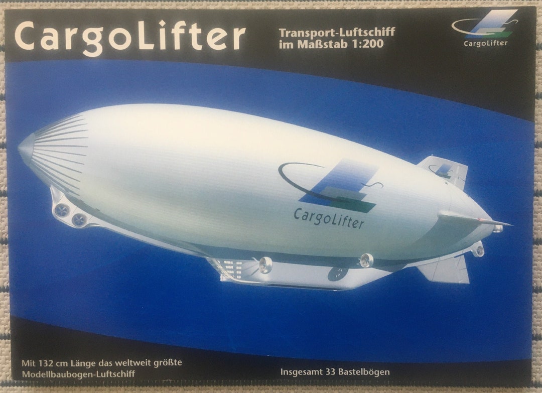 Cargolifter Paper Model - Etsy